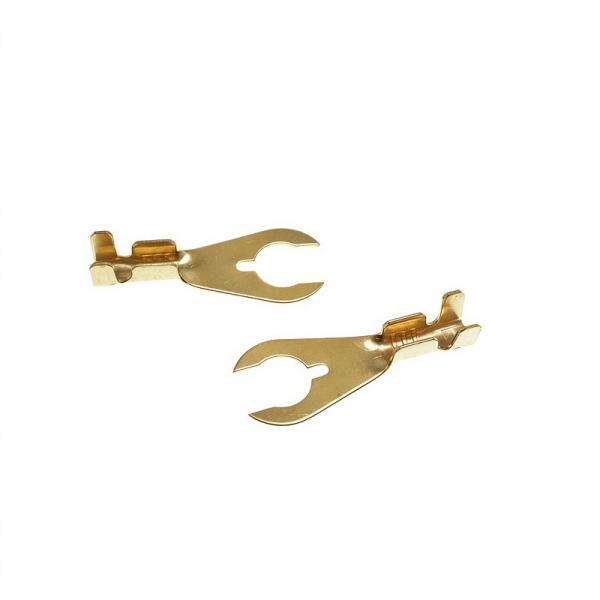 Quality 8.2mm Inner Diameter U Type Y Fork Terminal, Brass Raw Material, 0.5mm Material for sale