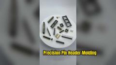 Turned Round Hole Pin Header Molding Production