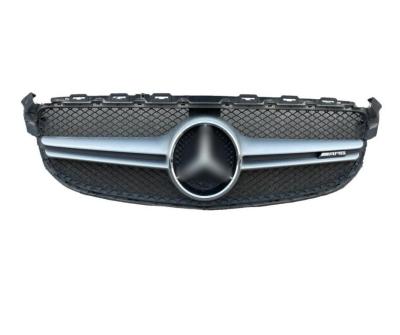 China Classic Hot Selling W205 C63  AMG Front Intake Medium Mesh Grille Chrome Trimmed Strip Honeycomb Mesh for Mercedes-Benz for sale