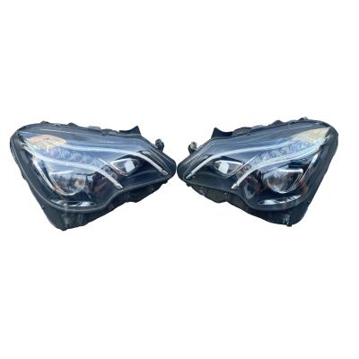 China Classic High Quality E- W207 Front High Configuration LED matrix Headlights Double Eye Lens Assist Steering for Mercedes-Benz for sale