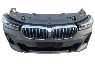 China New Hot-selling 6GT G32 LCI Front Assembly Front Mouth Bumper Front Face air Intake Grille Head Nozzle Chrome Tuyere for BMW for sale