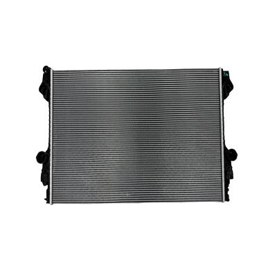 China Classic High Quality Panamera 970.1.2  Front Engine Water tank Radiator Temperature Cooling Box Water Return Pipe for Porsche for sale