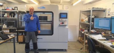Cina Creatbot F1000 grande volume doppio di High Temperature Big della stampante dell'espulsore 3d in vendita