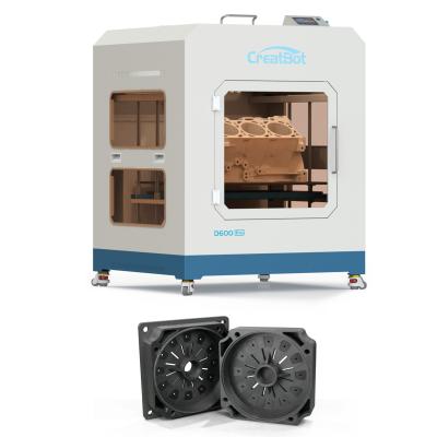 中国 産業大きい造り区域3DプリンターFDM二重押出機600x600x600mm 販売のため