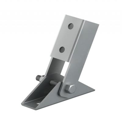China Transverse Longitudinal Unistrut Seismic Bracing Brackets Galvanized Steel for sale