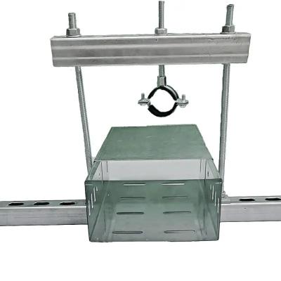 China Bolted Rigid Duct Seismic Sway Bracing Galvanized Steel For Commercial Buildings for sale