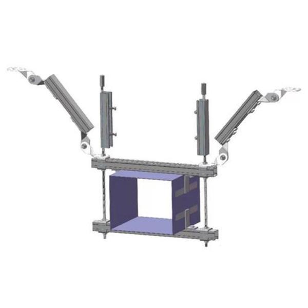 Quality Galvanised Steel Reinforced Ceiling Seismic Bracing Support Brackets Hangers for sale