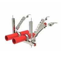 China Lateral 4 Way Electrical Seismic Bracing Structural Supports Shockproof for sale
