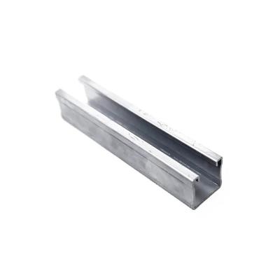 China Customized Galvanized Hot Dipped Unistrut Slotted Channel Bar ASTM GB JIS for sale