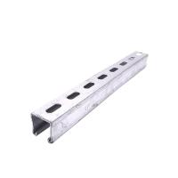 China Custom Solid Anodised C Strut Channel Extrusion 41x41 4mm For Structural Support for sale