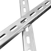 China Custom Solid Anodised C Strut Channel Extrusion 41x41 4mm For Structural Support for sale