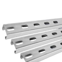 Quality Extruded HDG Aluminium Unistrut Channel P1008 Low Profile ODM for sale