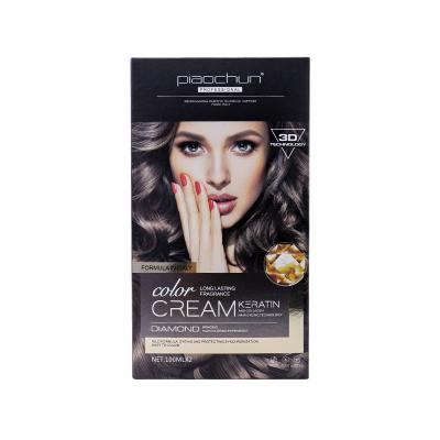 Cina Crema per i capelli senza ammoniaca per coprire i capelli bianchi Multi Stage Color 100 ml in vendita