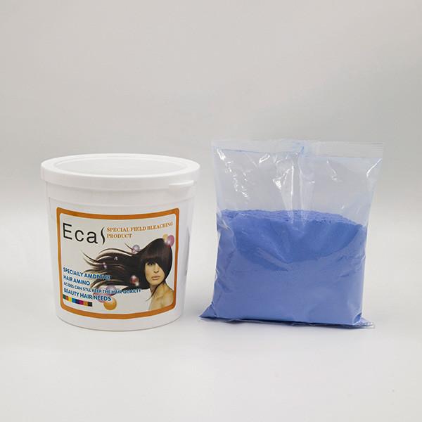 Quality OEM ODM Sodium Persulfate Hair Decoloring Blue Powder for All Hair Types for sale