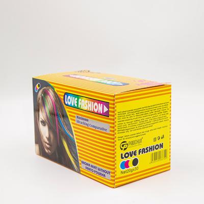 Cina Colorante permanente per capelli in polvere con ingredienti naturali per capelli neri e sbiancati in vendita