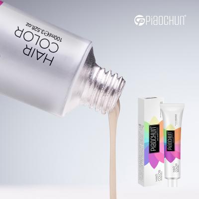 Cina Crema colorante per capelli permanente OEM/ODM professionale da 100 ml, 58 colori, a basso contenuto di ammoniaca, per uso professionale in salone in vendita