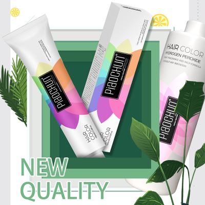 Cina Crema colorante per capelli permanente OEM/ODM professionale da 100 ml, 58 colori, a basso contenuto di ammoniaca, per uso professionale in salone in vendita
