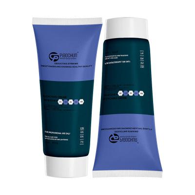 China OEM/ODM 400ml Organic Blue Formula Ammonia-Free Hair Bleaching Cream Herbal Allergy-Free Permanent Lightening for Salon Use Free for sale