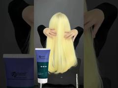 Transformeer je haar met onze 400g haarblekende crème ISO 22716 GMPC gecertificeerd parabeenvrije formule 3 jaar houdbaarheid