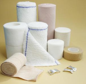 China 2021 U-Phten Blue Color Elastic Crepe Bandage for medical with good quality and price for sale