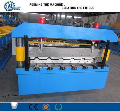 China Steel Structure Metal Roofing Roll Forming Machine PLC Control Automatic System for sale