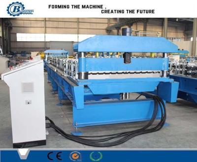 China 1250 mm Galvanized Roofing Sheet Roll Forming Line 5.5kw Durable for sale