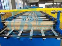 China 220V/380V PLC Controlled 1 Inch Tile Roll Forming Machine for sale