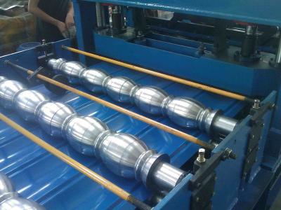 China 75mm Roller Diameter Steel Tile Sheet Forming Machine for Customer Requirements for sale