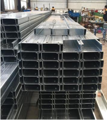 China Speed 15-20m/Min PLC Control Purlin Machine High Accurate for sale