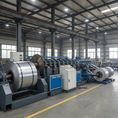China Heavy Duty Metal Slitting Line with Adjustable Speed Control and Durable Construction for Continuous Operation for sale