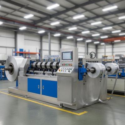 China High Speed Aluminium Slitting Machine with PLC Automated Control for Precision Metal Coil Processing for sale