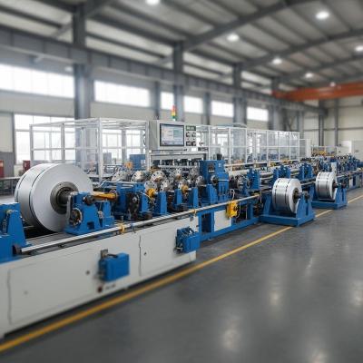 China Fully Automated Metal Slitting Line with Adjustable Blade Spacing and High Speed Operation for Steel Coil Processing for sale