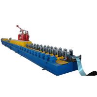China Euro Polyurethane Foam Roller Shutter Door Making Machine PLC Control for sale