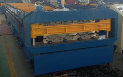 China Double Layer Sheet Metal Roll Former Machine With Steel Structure Cladding for sale