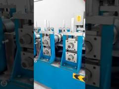 315t Pressing Punching Guard Rail Roll Forming Machine Gear Box Driving PLC Control