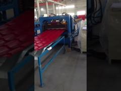 5.5KW het Broodje die van de het Daktegel van het metaalstaal Machine/Daktegels vormen die Machine voor Huisgebruik maken