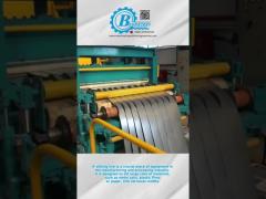 Steel Strip Metal Coil Slitting Line Galvanized Coil Steel Aluminum