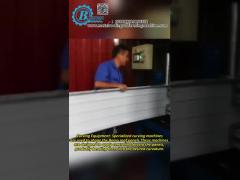 Voltage 380V/50Hz/3Phase Standing Seam Roll Forming Machine with Cutting Tolerance ±2mm