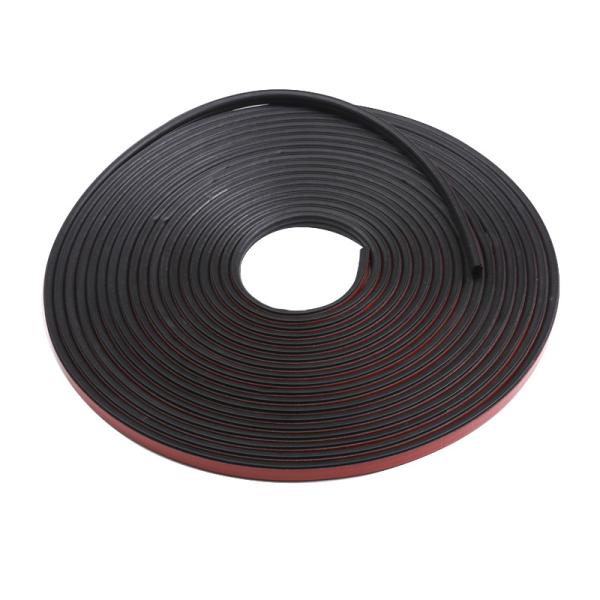 Quality 2024 Factory Direct Sales B Type Door Seal Weatherstrip Car Door Rubber Seal Car Sound Insulation 4 Meters Back Glue Seal for sale