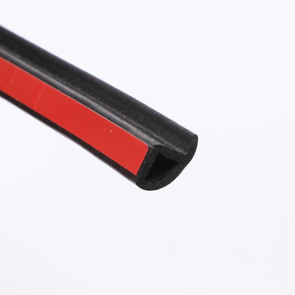 Quality E D I Shape P Type Door and Window Weather Stripping Glass Rubber Seals Foam for sale