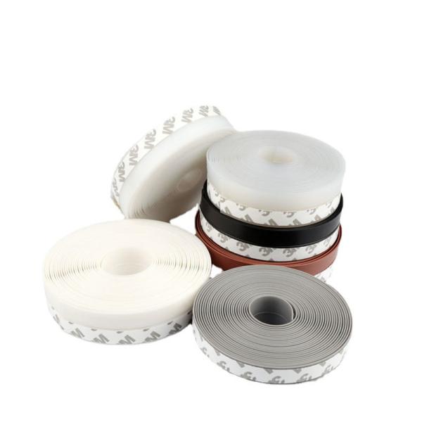 Quality Window Silicone Seal Strip Self Adhesive Tape for Draft Stopper Gap Blocker and for sale
