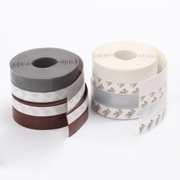 Quality Window Silicone Seal Strip Self Adhesive Tape for Draft Stopper Gap Blocker and for sale