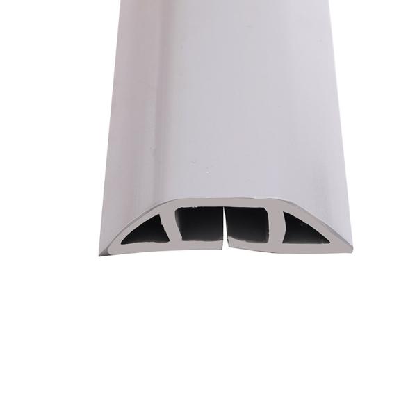 Quality Flexible Self-Adhesive PVC Floor Wire Cover Cable Protect Channel Floor Cable Cover for sale