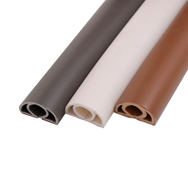 Quality Factory PVC Floor Duct Cable Channel Sizes Plastic Plastic Cable Trough for sale