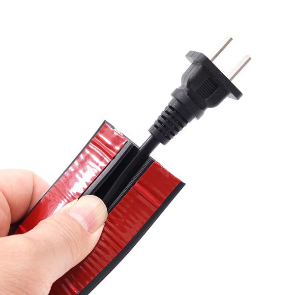 Quality All Size PVC Cord Hider Floor Cord Protector Floor Cable Wire Cover for sale