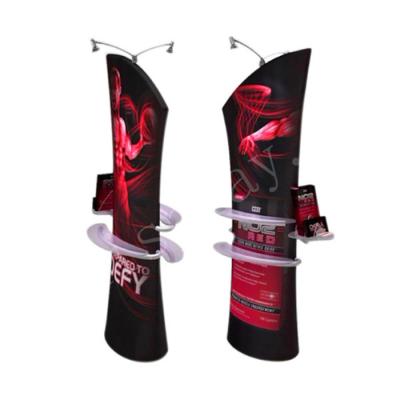 China Double Sided Printable Backlit Banner Fabric , 250gsm dye sublimation backlit fabric for sale