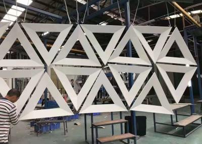 China Largura perfurada de alumínio decorativa irregular da espessura 2.0m da folha de metal 0.5mm à venda
