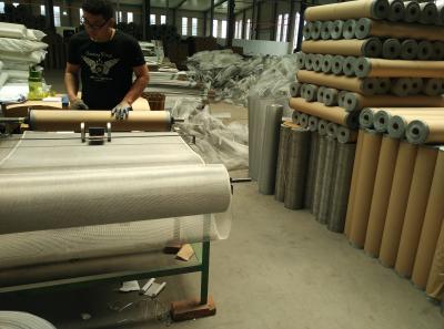 Cina Maglia rivestita a resina epossidica di alluminio 18x16 del PK CCL del rotolo dello schermo dell'insetto del carbone in vendita