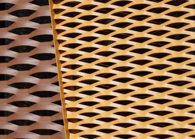 Cina Cavo espandentesi Mesh Aluminum Building Facade del fluorocarburo di spessore di 3MM 2MM in vendita