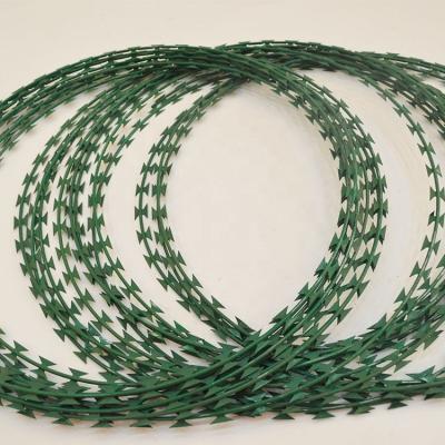 China arame farpado nítida BTO 22 da espessura de 0.5mm que escala não à venda